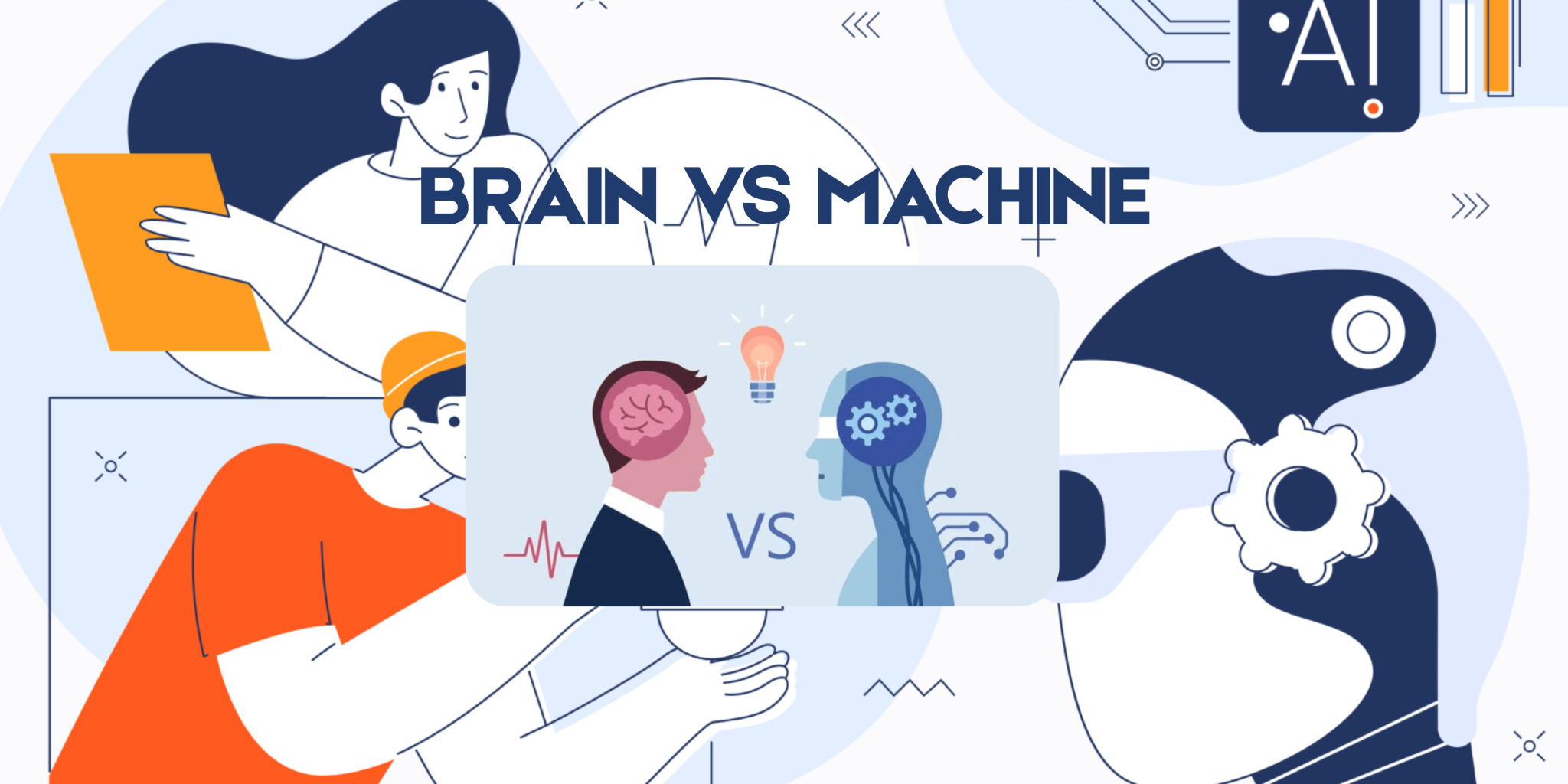AI vs Human Intelligence: Brain vs Machine | BloggerCap
